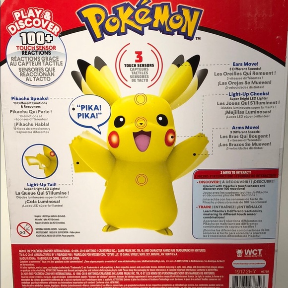 Pokemon | Other | Pokmon Pikachu Interactive Pet | Poshmark
